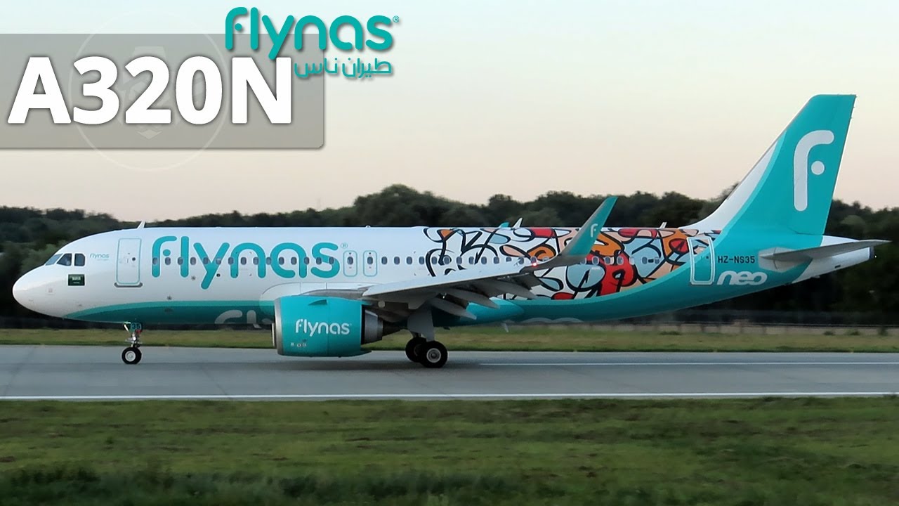 Spotting in Lviv | Airbus A320 (flynas) "Year of Arabic Calligraphy ...