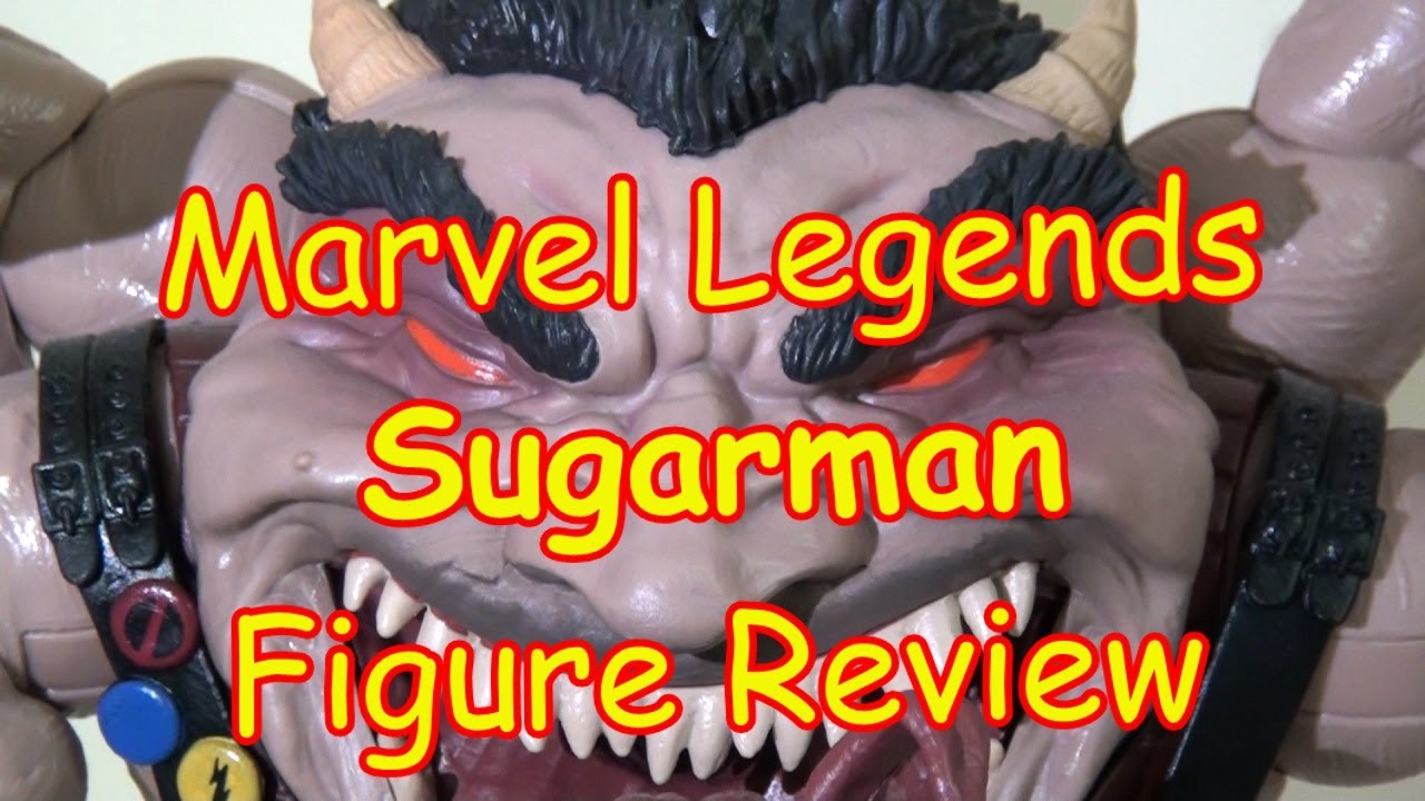 Marvel Legends Sugar Man BAF Review - YouTube