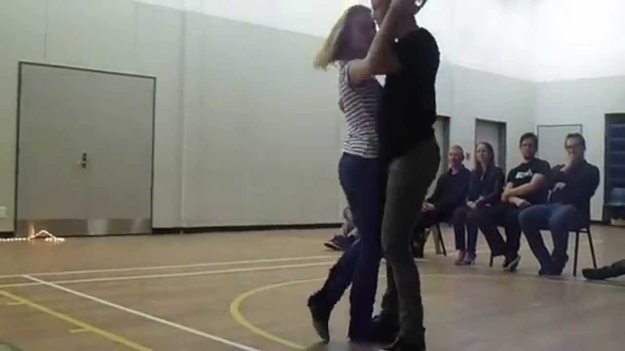 Brady Stanton & Ani Fuller Lead-Follow West Coast Swing Dance - YouTube