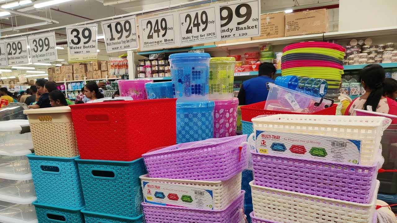 😍Dmart Exciting Offers Organisers Storage Baskets Glass Containers ...
