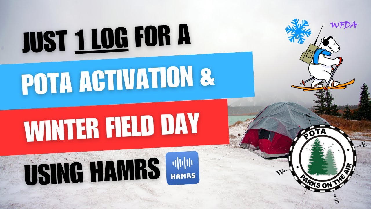 How To Log a POTA and Winter Field Day with Just 1 Log in HAMRS - YouTube