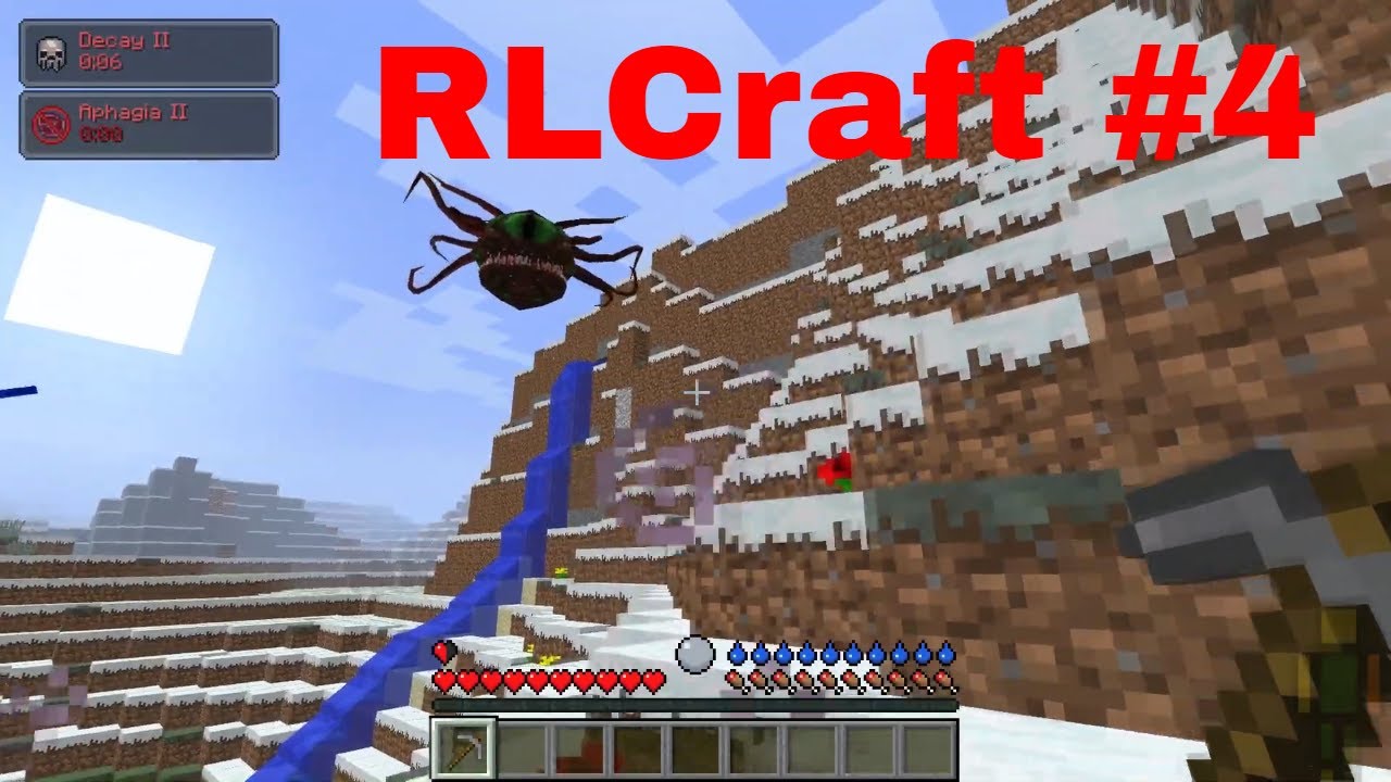 RLCraft #4 Into the Nether!!! - YouTube