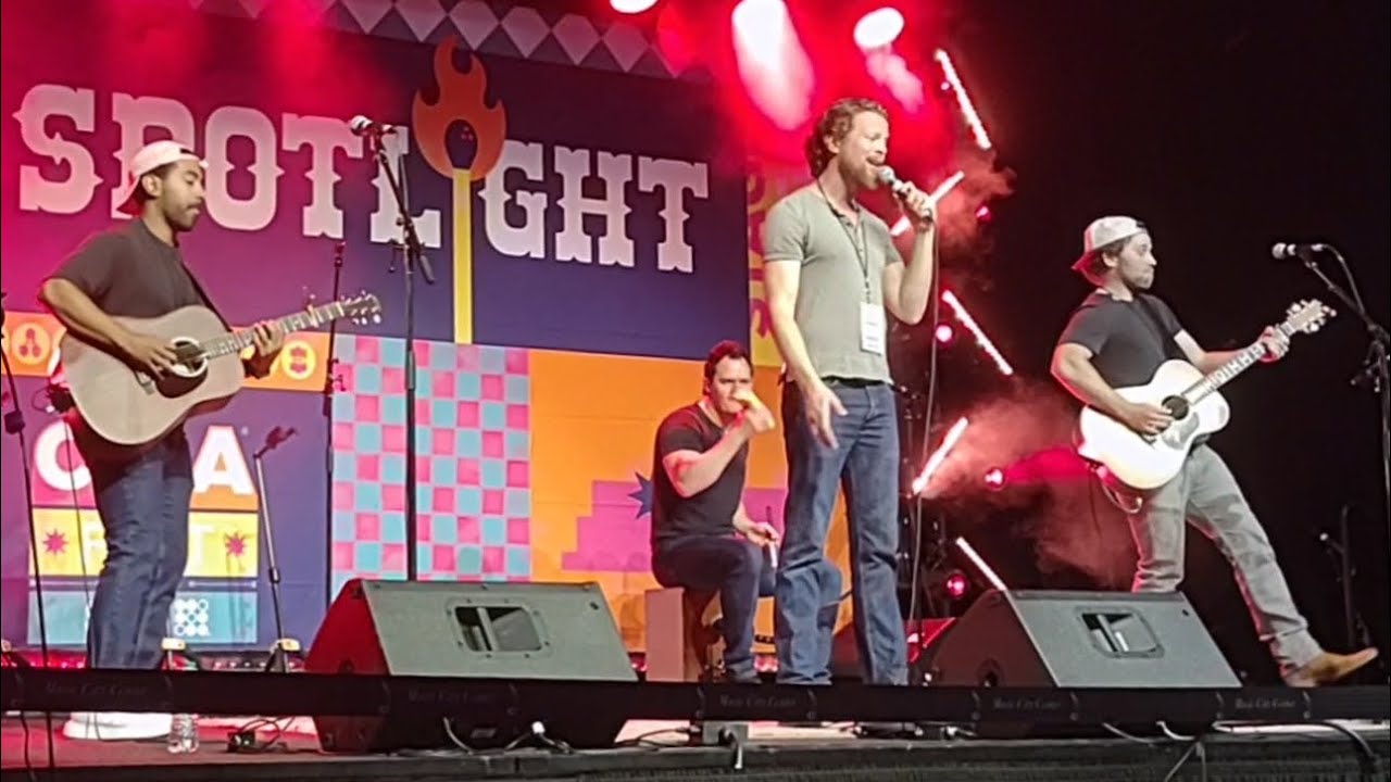 Austin Brown, "Outkicked My Coverage" at CMA Fest Spotlight Stage 6-7 ...