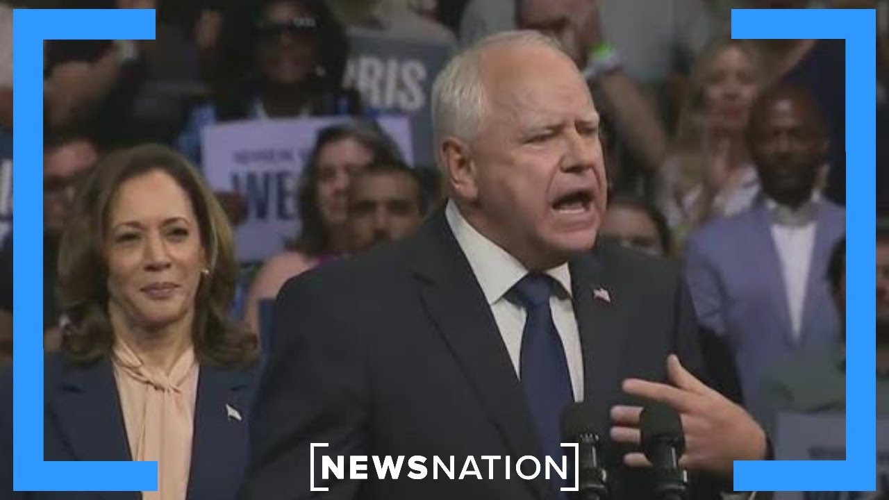 Gov. Walz shares personal story on IVF during Pennsylvania rally - YouTube