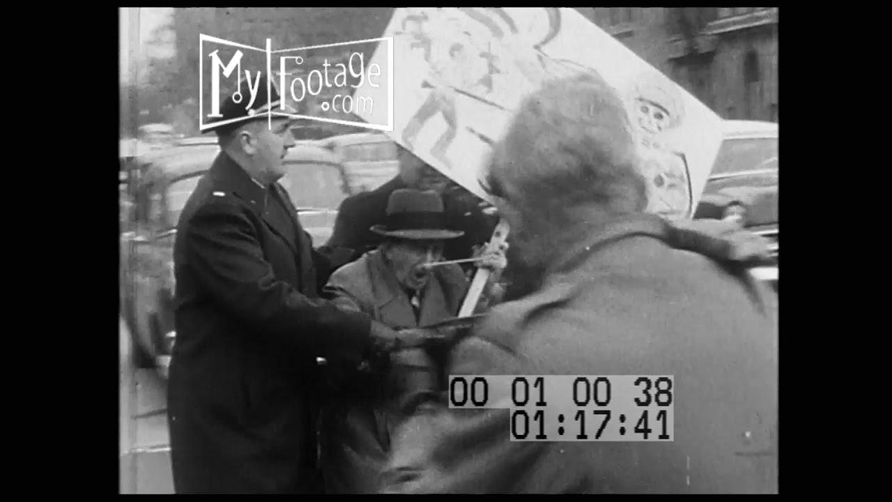 1956 Washington D.C. Protests Over the Hungary Revolution - YouTube