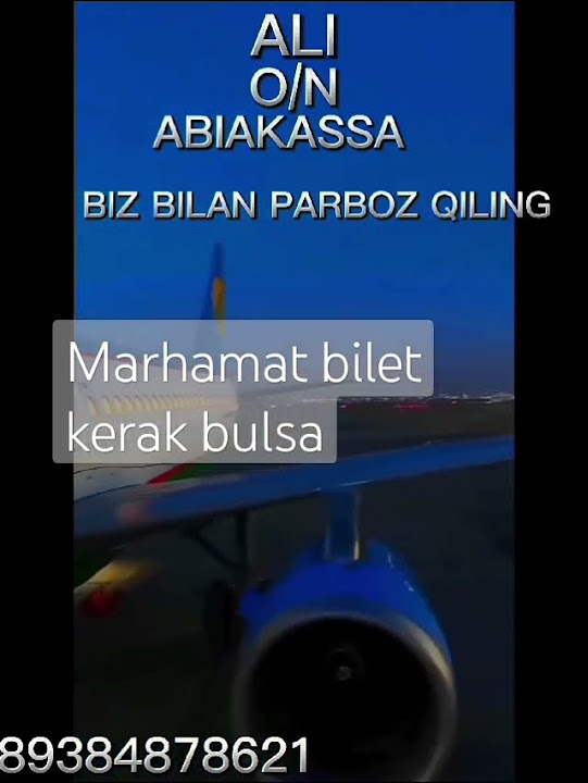 bu yilga ketadigon bulsa bilet bora shu nomerga aloqaga chiqing Onlayn - YouTube