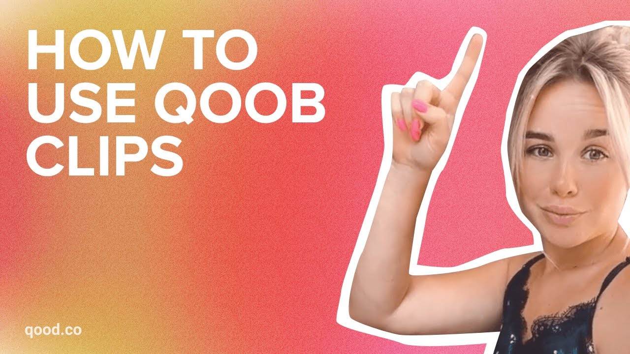 How to Use Qoob Clips - YouTube