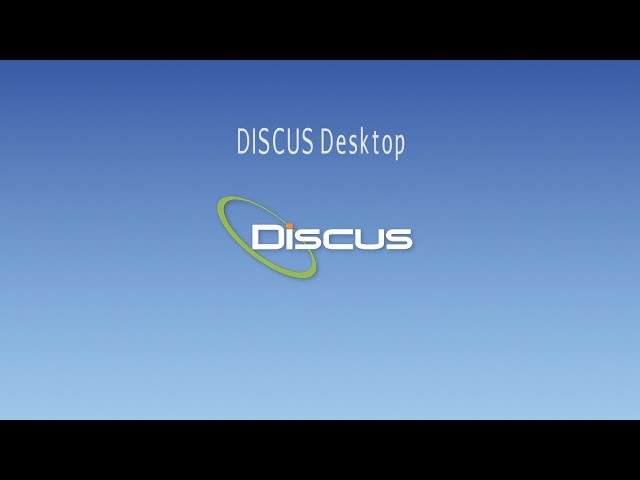 DISCUS FAI Software Demo Video Page