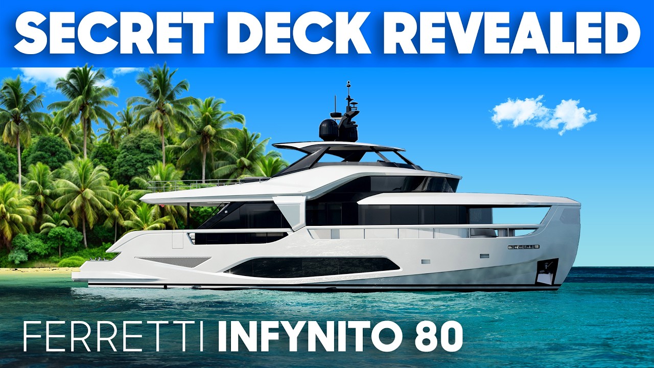 Cool 😎 or Compromise? 🤷🏼‍♂️ Ferretti Infynito 80 Yacht Tour & Review ...