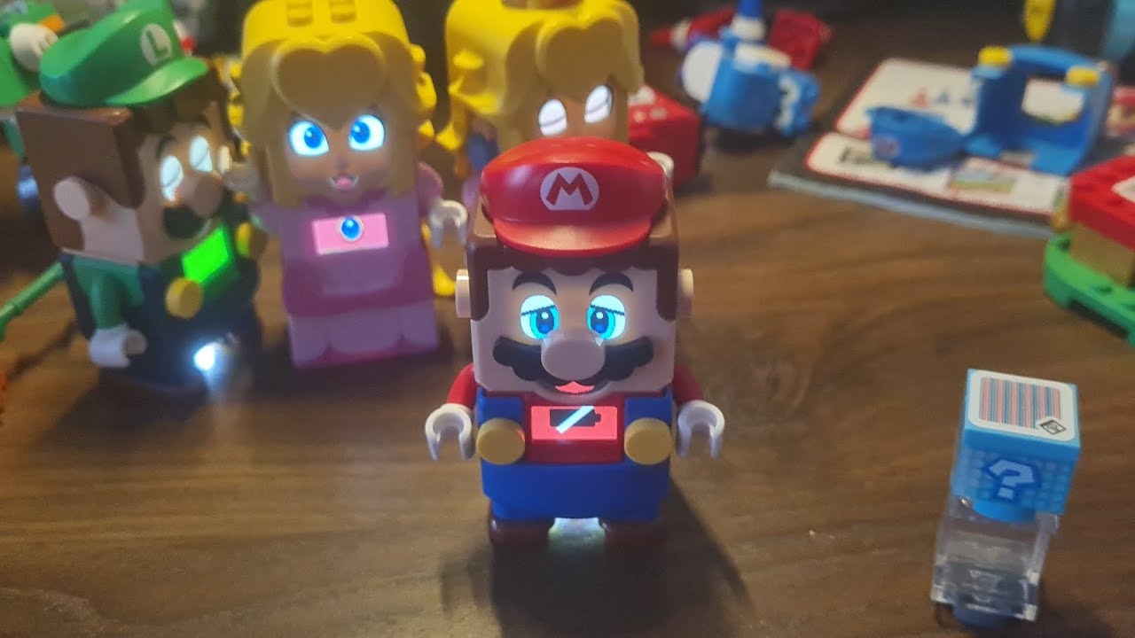 Scary?? 😭😭😭 Lego Super Mario - YouTube