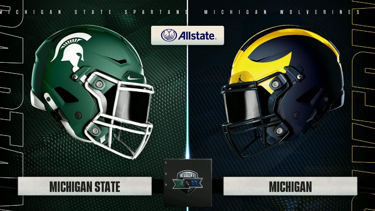 Michigan State vs. Michigan: Battle for the Paul Bunyan Trophy - YouTube