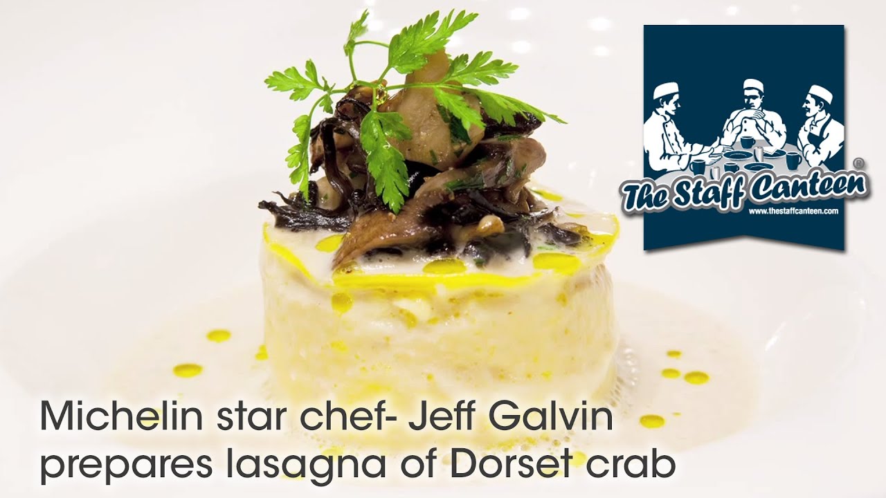 Michelin star chef- Jeff Galvin prepares lasagna of Dorset crab - YouTube