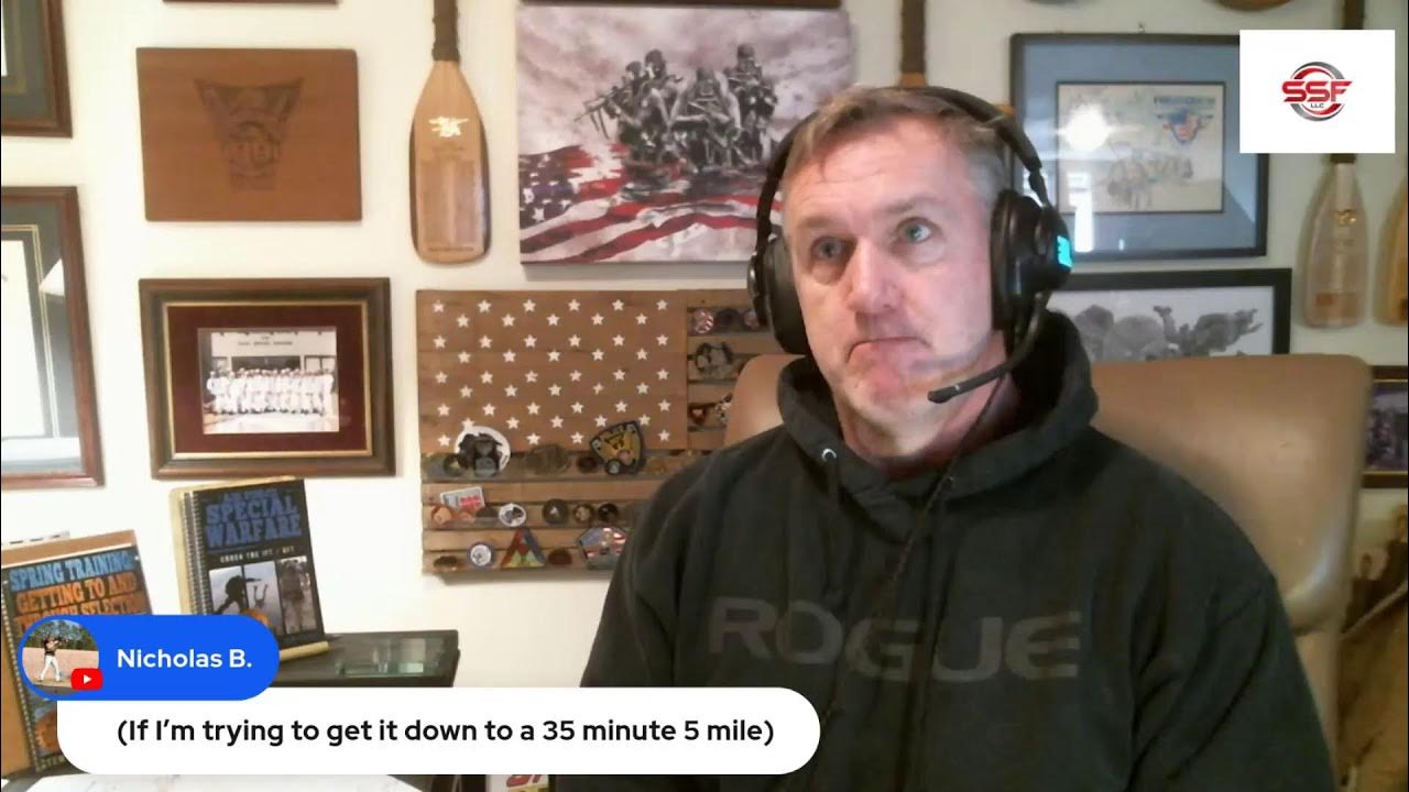 Running Debate - Miles Before BUDS - CSS Critiques + Live QA with Stew Smith - YouTube