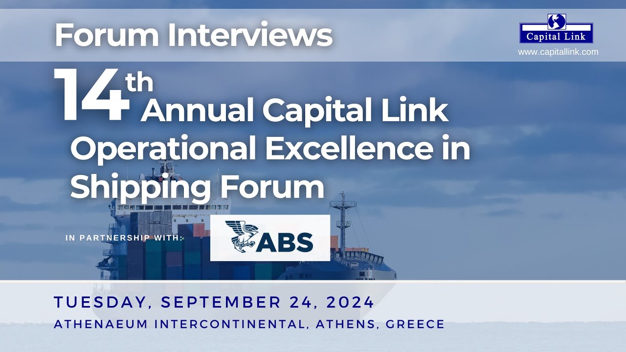 2024 14th Annual Operational Excellence in Shipping Forum - Forum ...