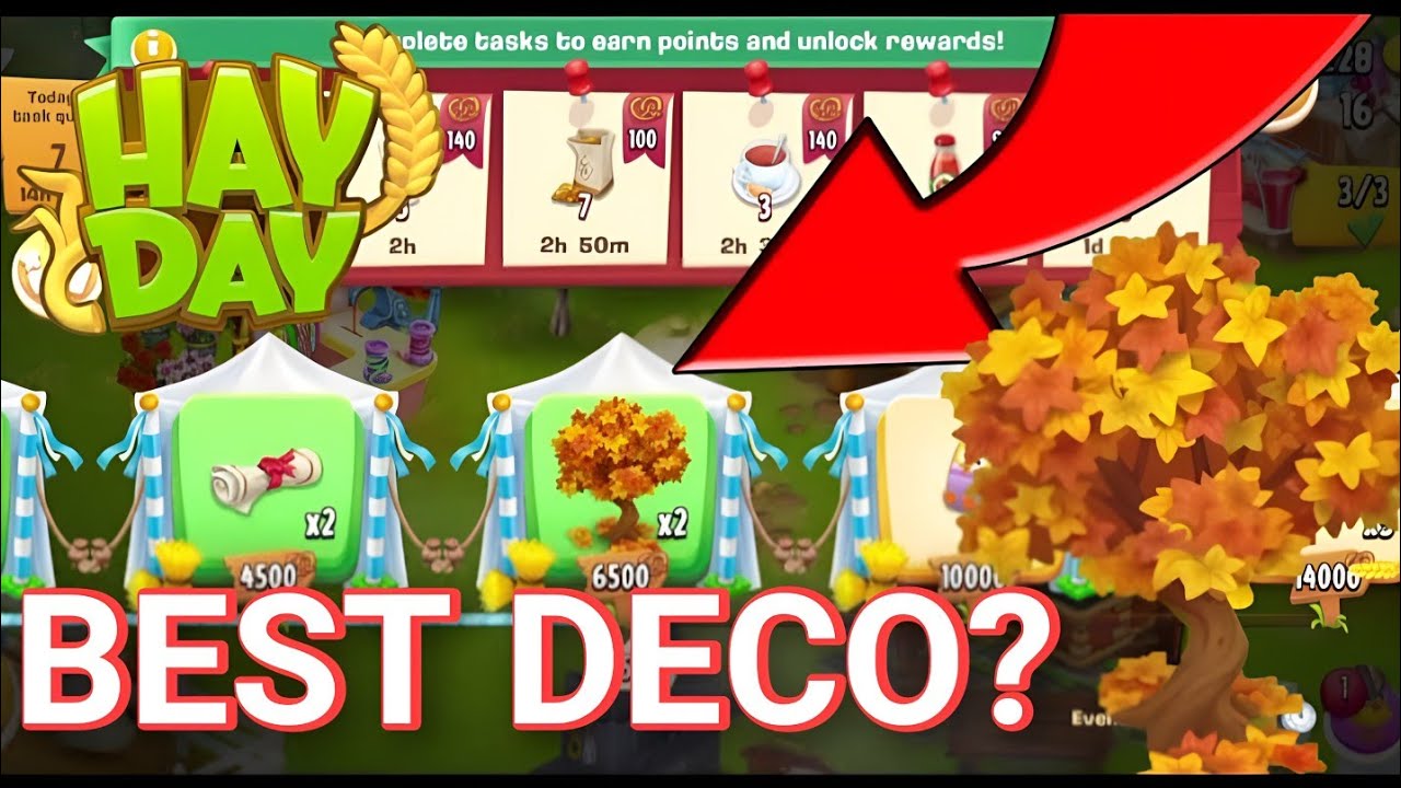 Hay Day Mapple Tree Task Event: Worth It? - YouTube