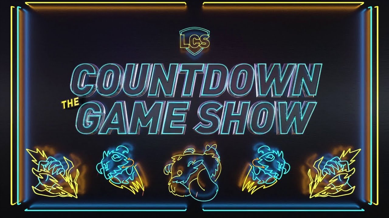 LCS Countdown: Welcome to Week 6 Day 1 of S10 LCS Spring 2020! Caster ...
