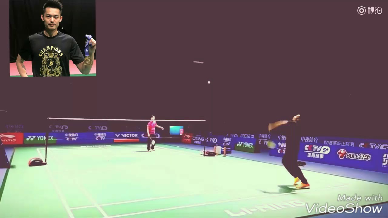 Lin Dan Training session - YouTube