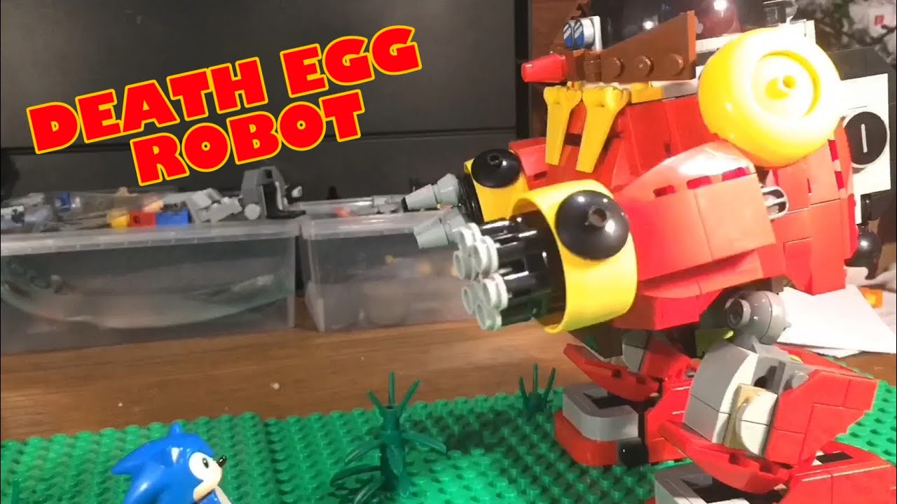 Lego Death egg robot fight (Lego sonic stop motion) - YouTube