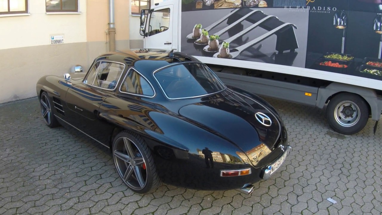 MERCEDES BENZ 300SL W198 GULLWING NEW RETRO UNIQUE STYLE DIASHOW ...