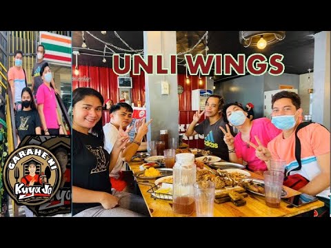 First time trying unlimited wings | Garahe ni Kuya Jo - YouTube
