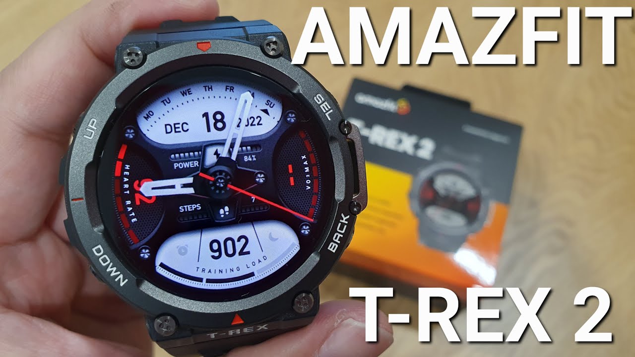 AMAZFIT T-Rex 2 Full Review. Best Value Rugged Smartwatch? - YouTube
