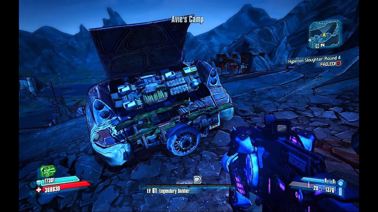 Borderlands 2 - Heart Breaker Axton vs Sawtooth Cauldron - YouTube