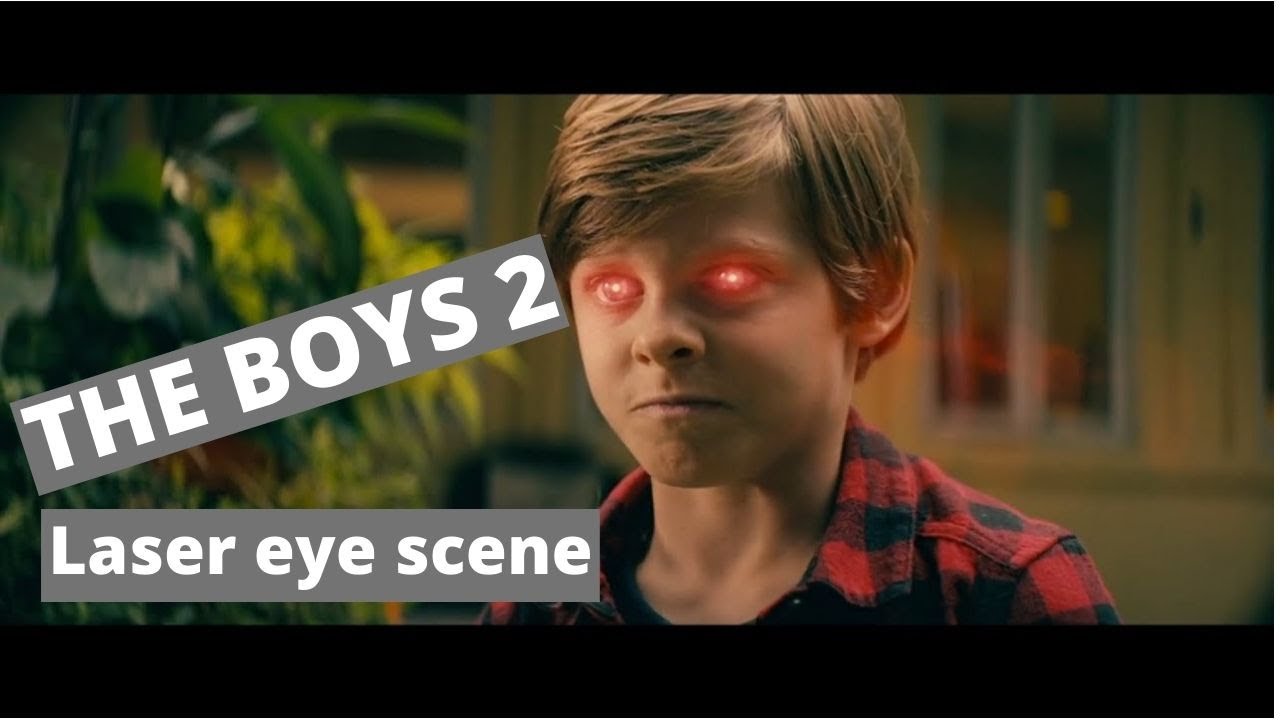 HOMELANDER TRAINING HIS SON- LASER EYES | THE BOYS 2X03 - YouTube