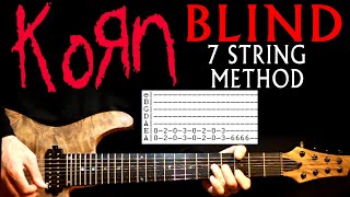 Tablature Blind de Korn #2799922