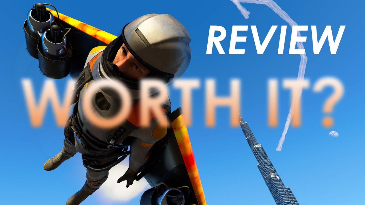 Jet Pack Addon REVIEW Microsoft Flight Simulator MSFS 2020 - YouTube