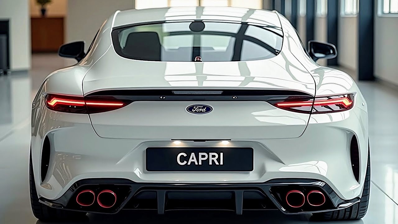Next-Gen Ford Capri 2025 - Bold Design, Big Changes, and EV Power ...