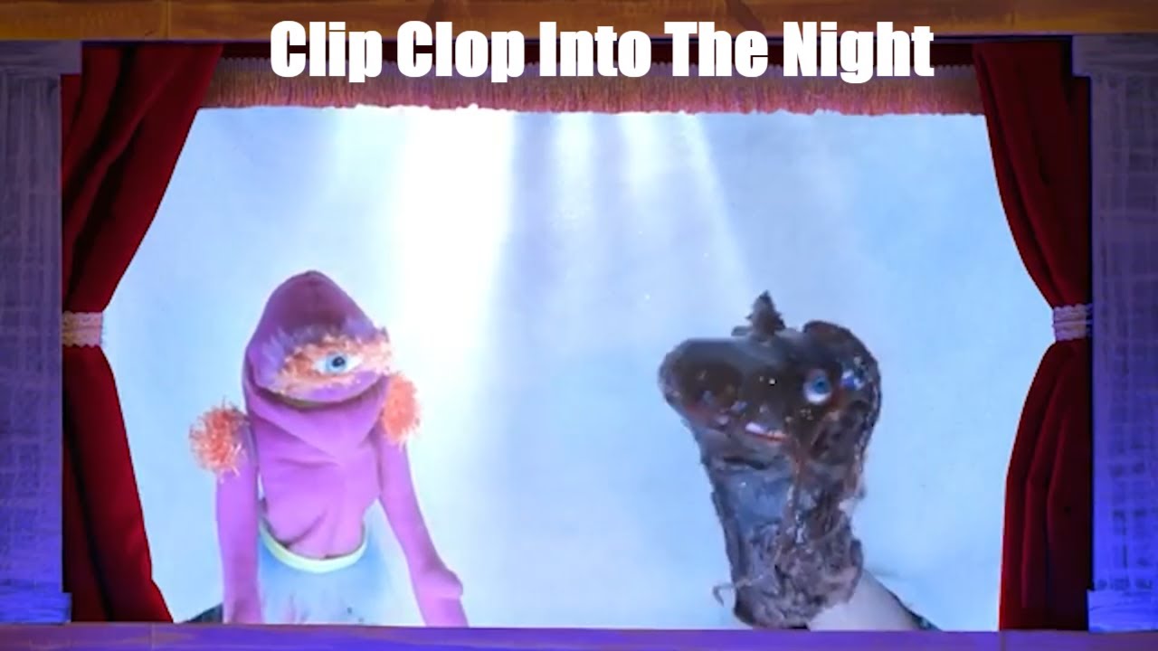 "Clip Clop Into The Night" Molasses Horse + God Duet Puppet History ...