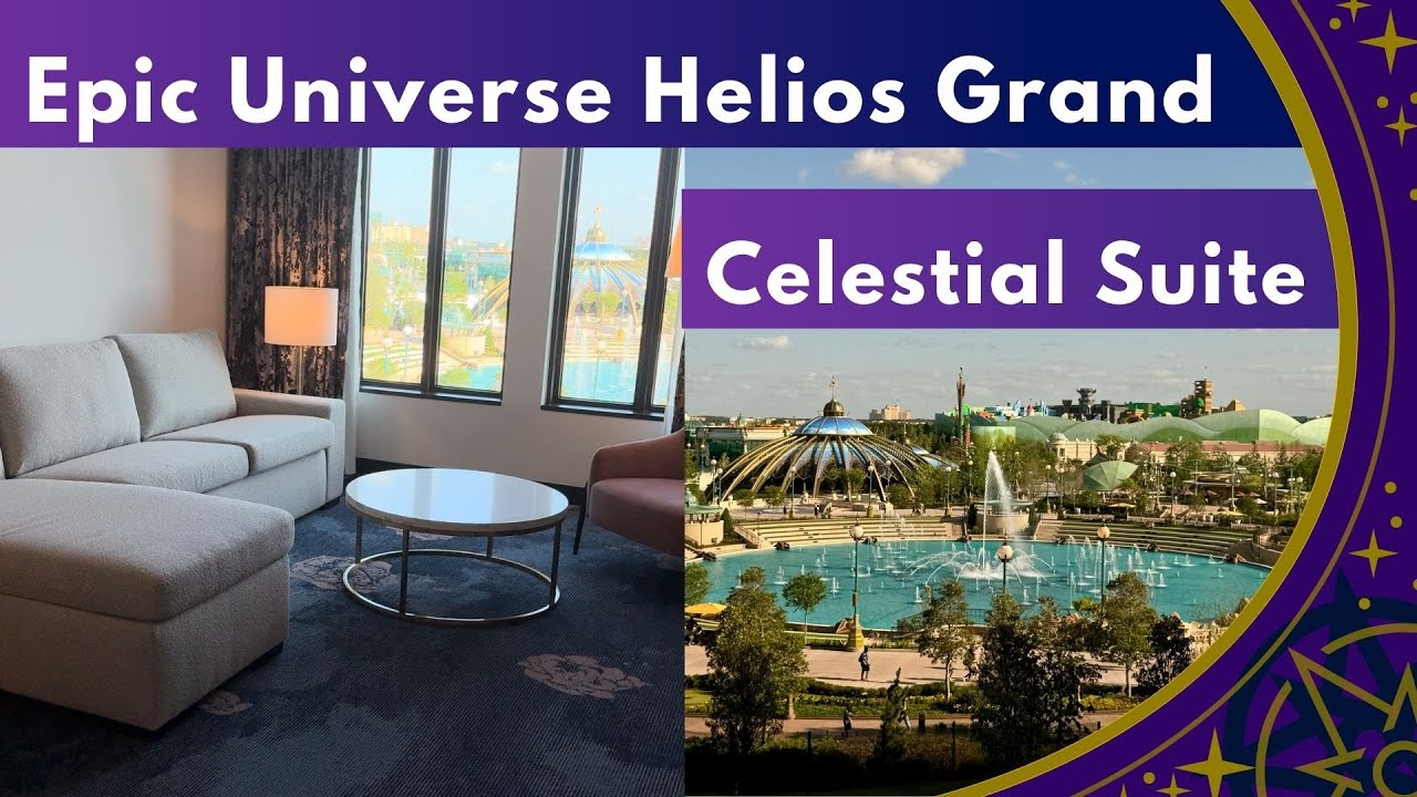 Celestial Suite Room Tour at the Helios Grand Hotel at Universal Orlando’s Epic Universe - Park ...