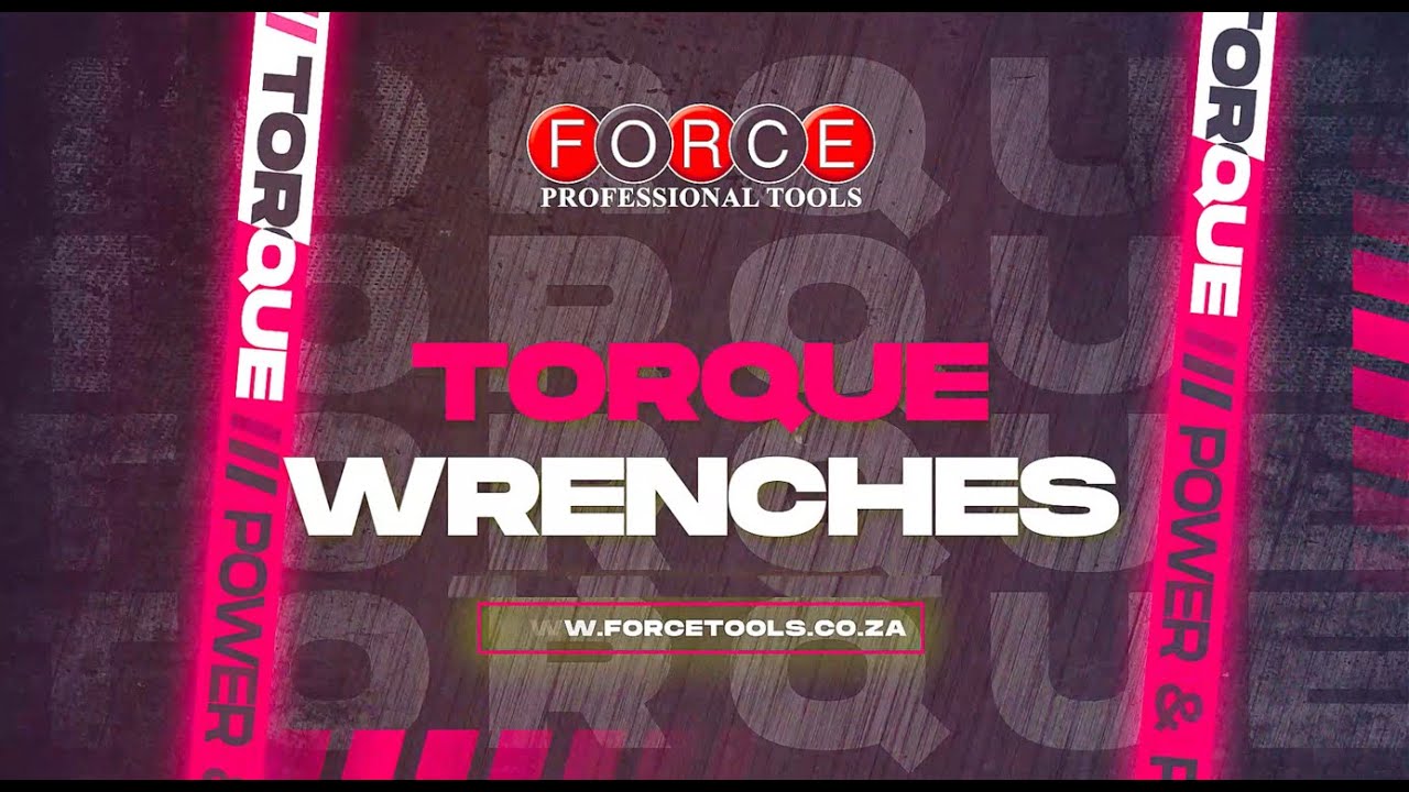 Force Tools - Torque Wrenches: Unleashing Precision Power in Every Turn ...
