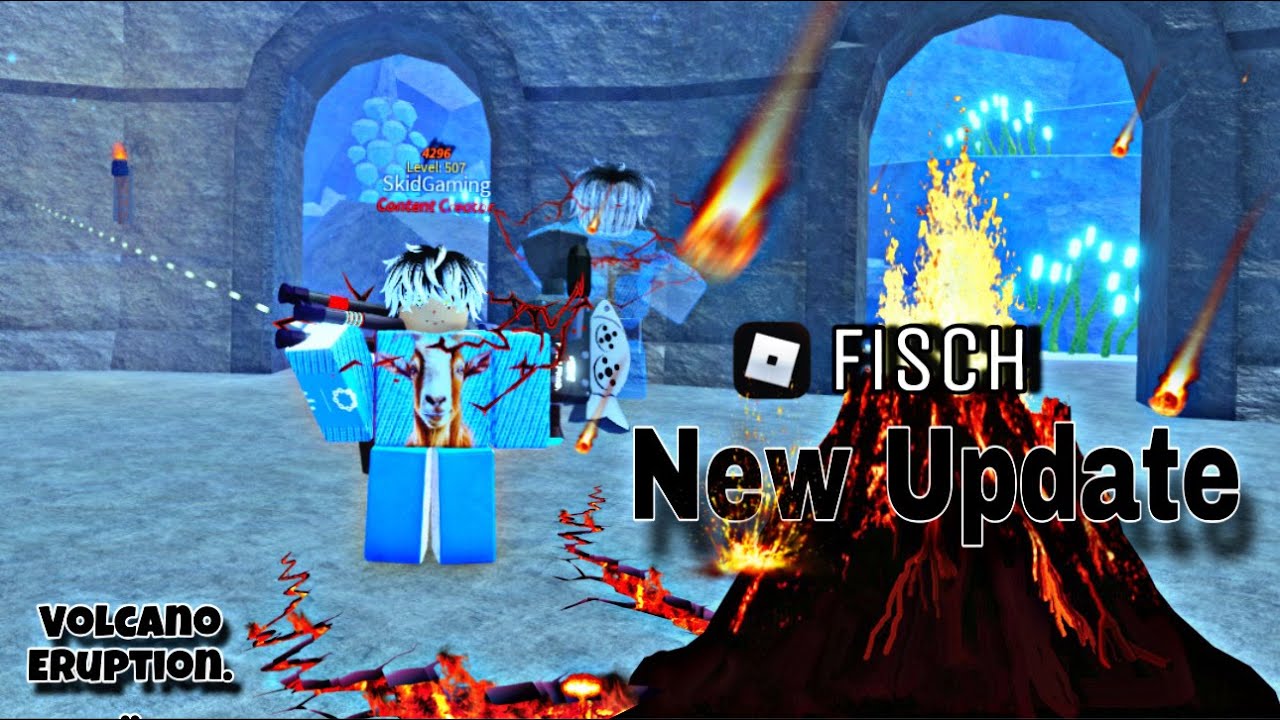 Fisch volcano event Live........ #Skidgaming #roblox #Fisch - YouTube