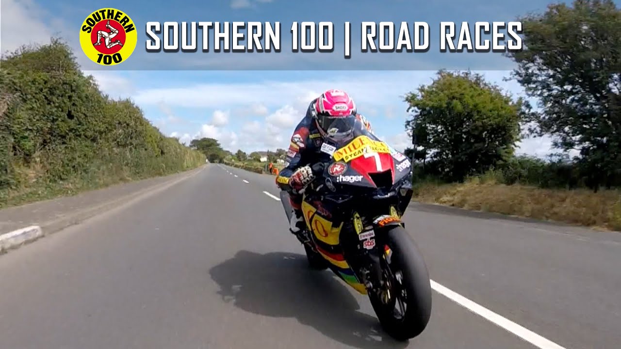 Southern 100 Road Races 2022 | 1000cc Senior Race | Davey Todd vs Dean ...