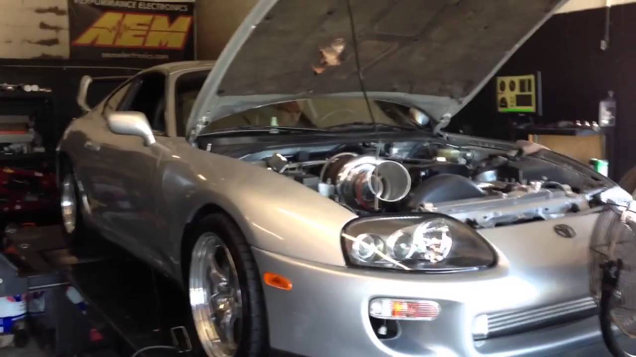 Induction Performance supra dyno - YouTube