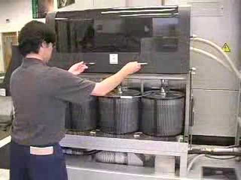 Sodick AQ537L wire EDM - Video Demo - YouTube