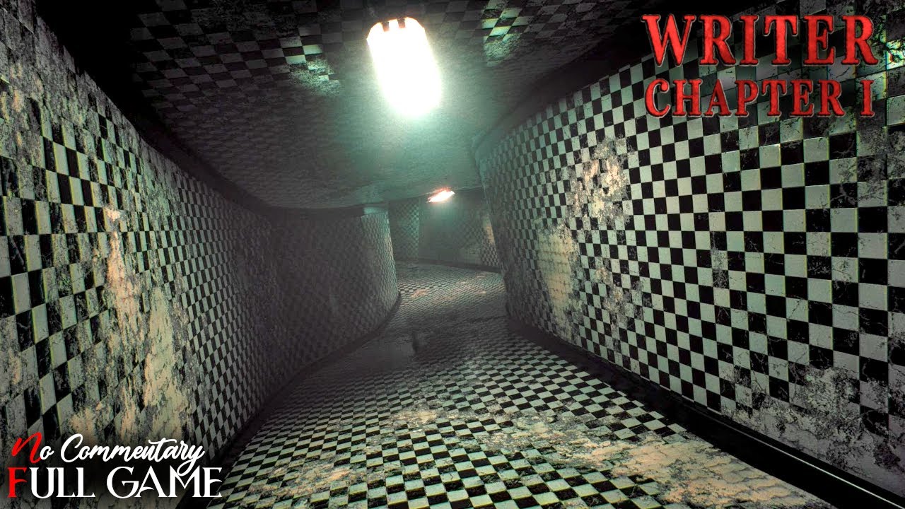 WRITER CHAPTER 1 - Full WTF Horror Game |1080p/60fps| #nocommentary ...