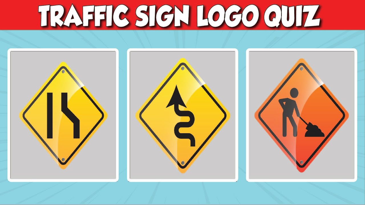 Guess The Logo Quiz : Traffic Signs Logo Quiz - YouTube