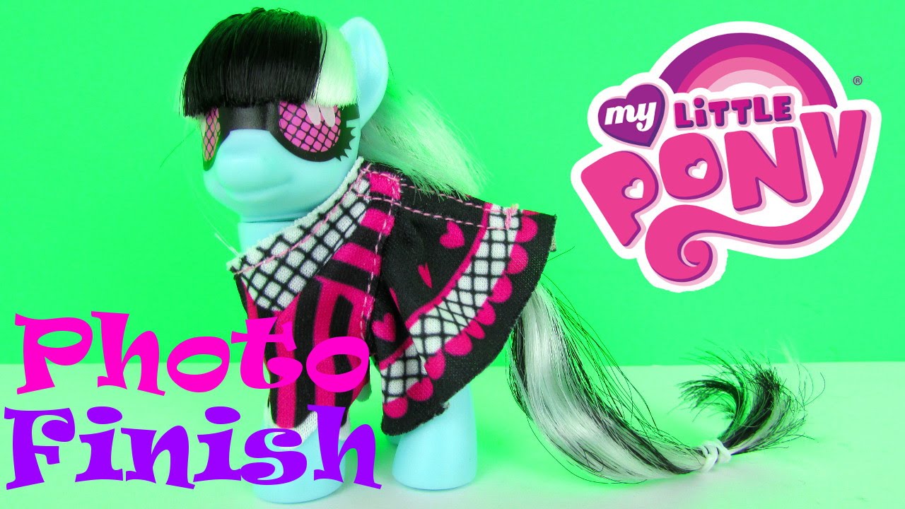 My Little Pony: Pony Mania Photo Finish Mini Doll Toy Review & Unboxing ...