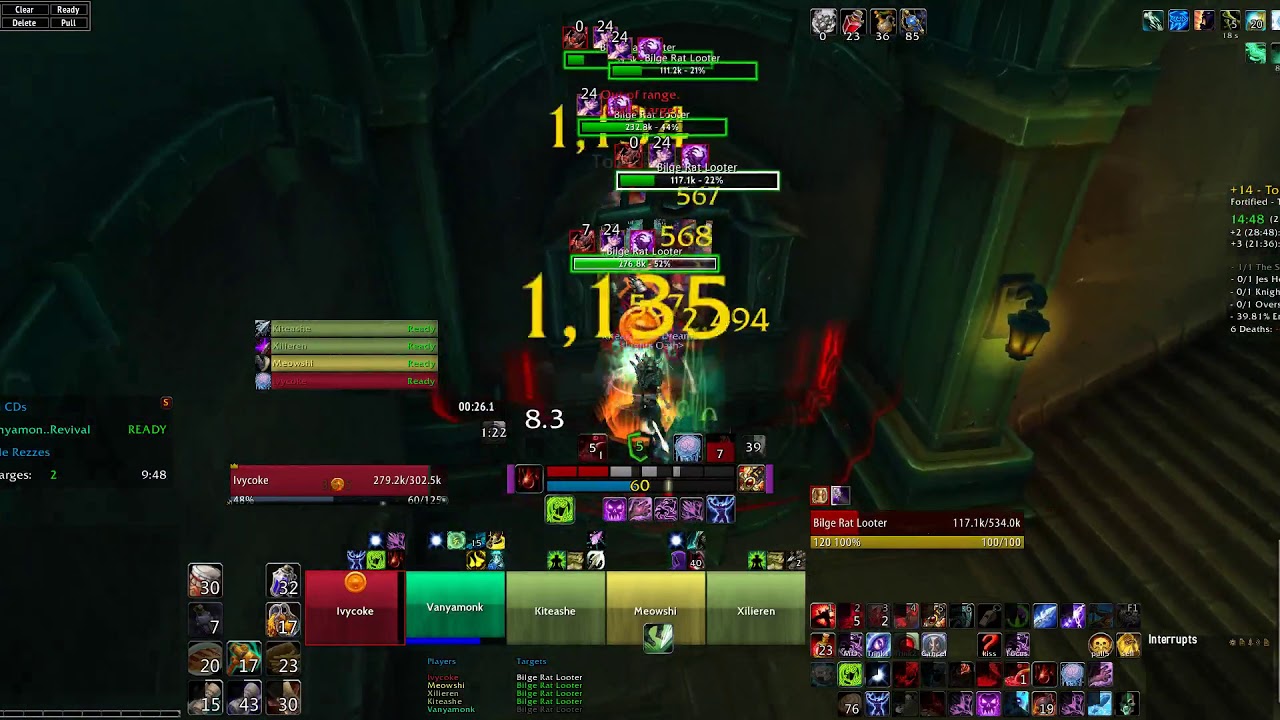 +14 Tol Dagor, fortified, teeming, explosive, Blood DK POV - YouTube