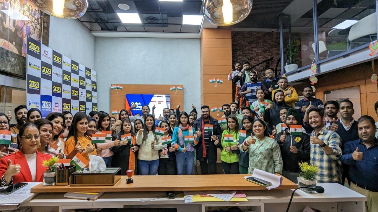 Shriram Automall Head Office at Delhi celebrated Republic Day | Happy ...