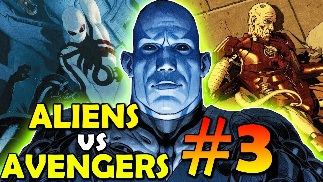 ALIEN: LORE - ALIENS VS AVENGERS #3 - MR SINISTER CONTROLS THE ALIENS ...