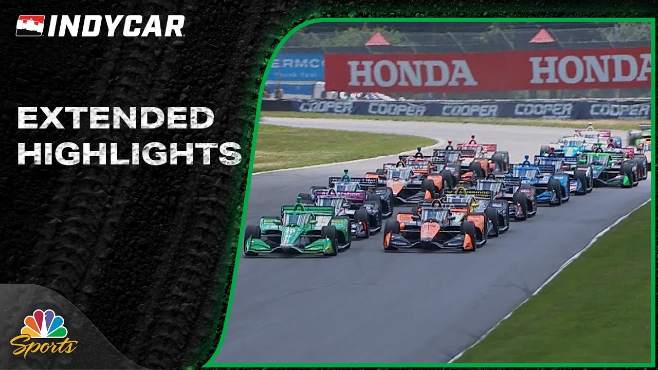 IndyCar Series EXTENDED HIGHLIGHTS: Honda Indy 200 at Mid-Ohio | 7/7/24 ...