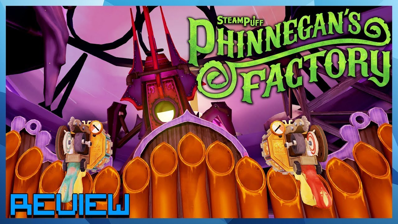 Steampuff: Phinnegan's Factory VR Review - YouTube