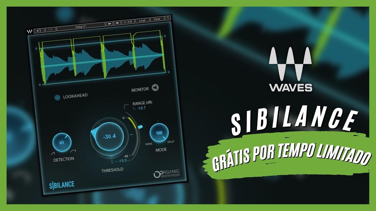 Waves Sibilance GRÁTIS POR TEMPO LIMITADO - YouTube