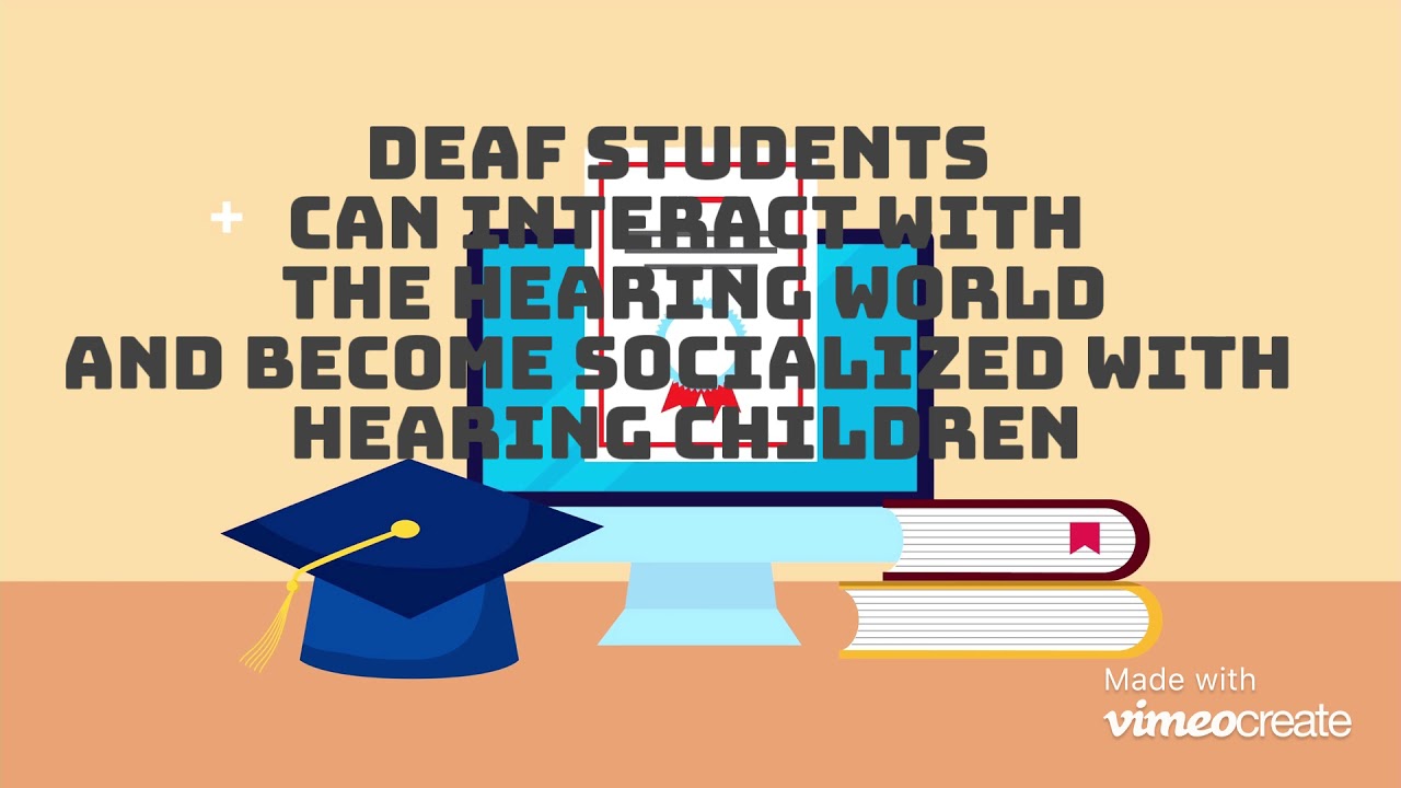 Benefits of Mainstreaming Deaf Students - YouTube
