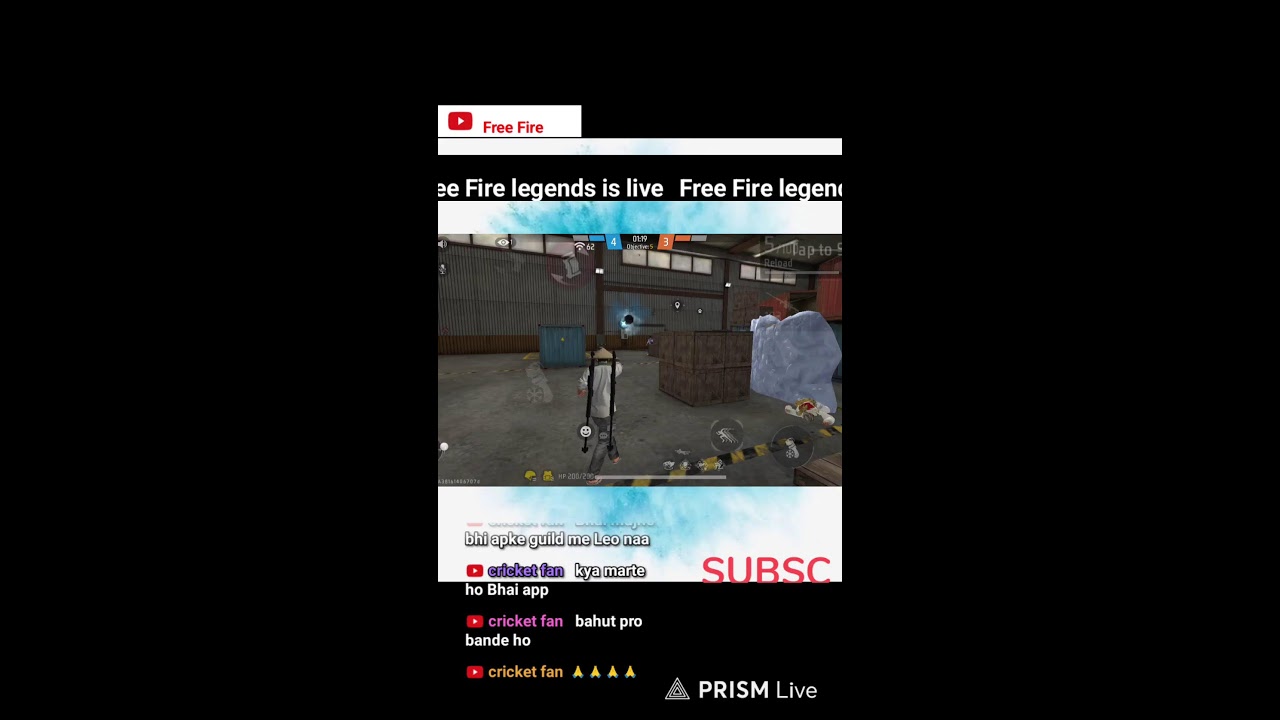 Live streaming of Free Fire Legends - YouTube
