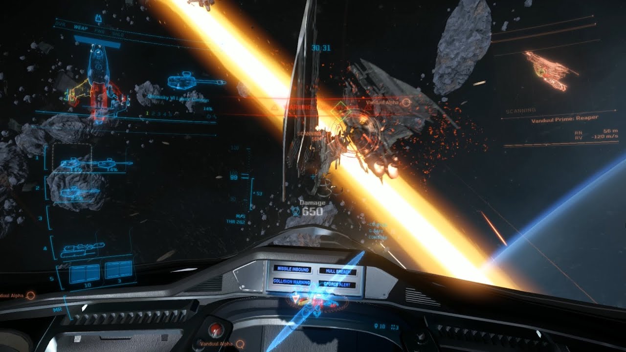 Star Citizen Pre-Alpha Patch 12.5 Vanduul Prime: Reaper (Vanduul Glaive ...