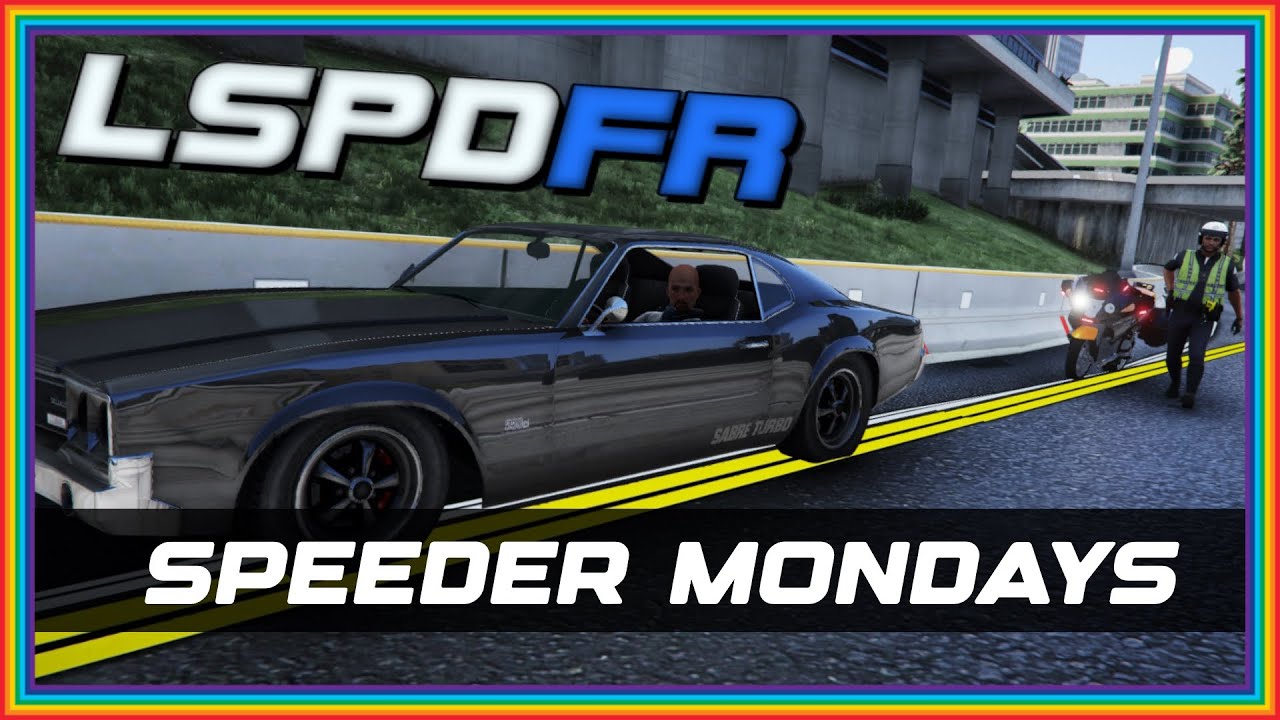 SPEED ENFORCEMENT | Motor Bike Unit | LSPDFR | #jonjongames # ...